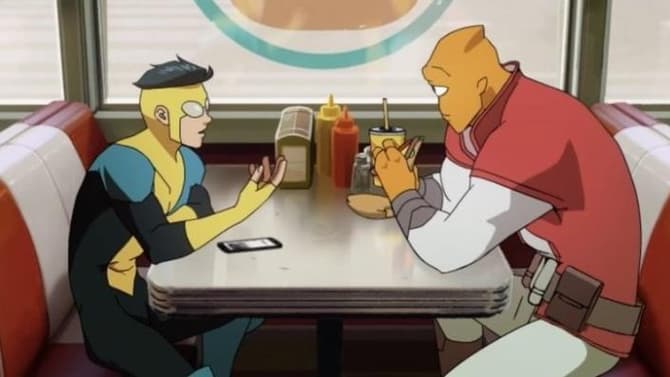 INVINCIBLE And Allen The Alien Catch Up In First Season 2 Teaser