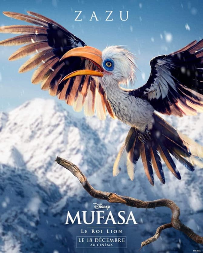 MUFASA: THE LION KING Character Posters Highlight Some New And Familiar ...