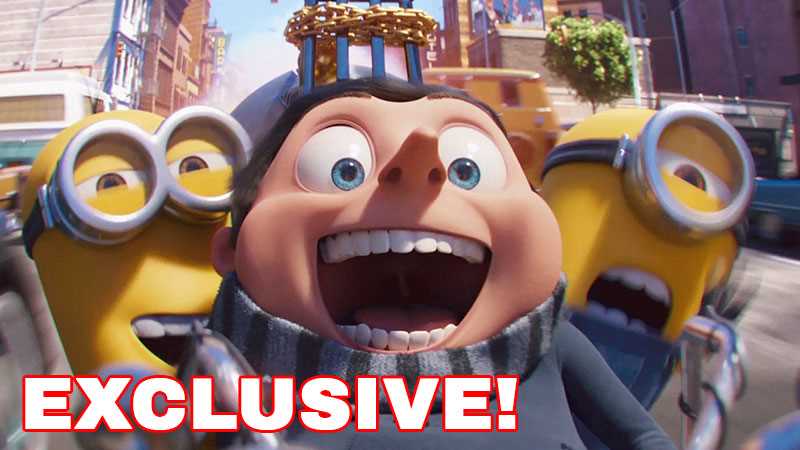 Check Out An Exclusive Clip From MINIONS: THE RISE OF GRU To Celebrate ...