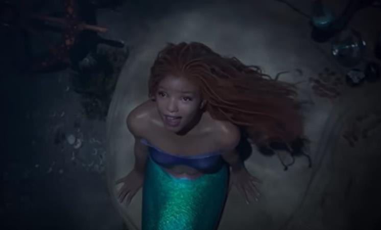 THE LITTLE MERMAID: Halle Bailey Shines As Ariel In First Teaser For ...