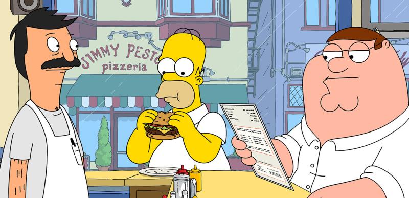 FAMILY GUY: Peter Griffin, Homer Simpson And Bob Belcher Reunite In New ...