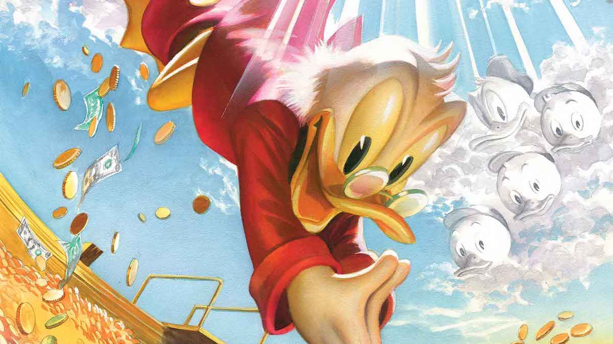 First-Ever Marvel/Disney Crossover Announced In UNCLE $CROOGE AND THE ...