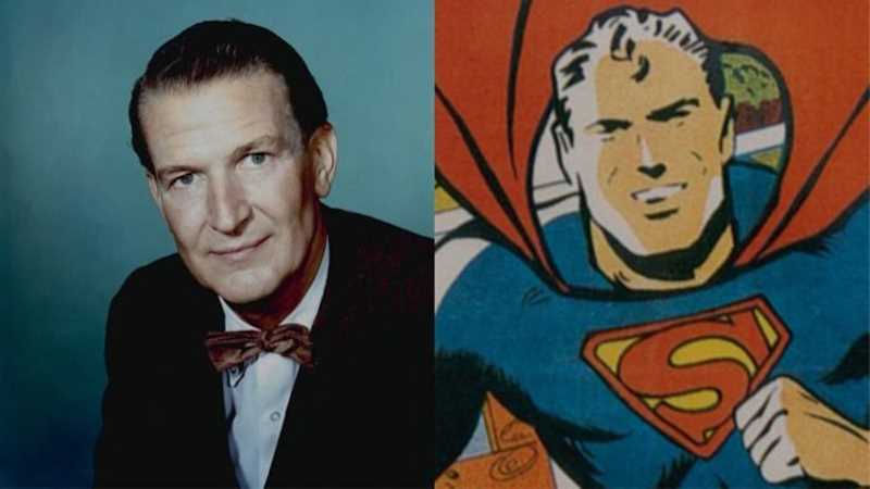 Meet Bud Collyer, Who Played SUPERMAN Over 2,000 Times On Radio And In ...