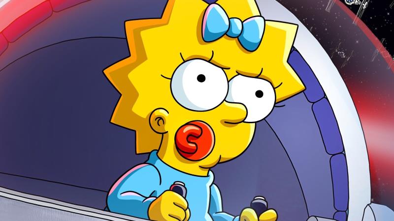 New THE SIMPSONS Short Coming To Disney+ On STAR WARS Day: MAGGIE ...
