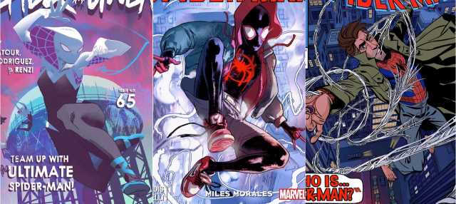 SPIDER-MAN: INTO THE SPIDER-VERSE Movie Comic Book Covers Released ...